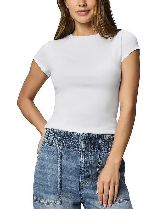 Splendid Josie Crewneck Tee - White