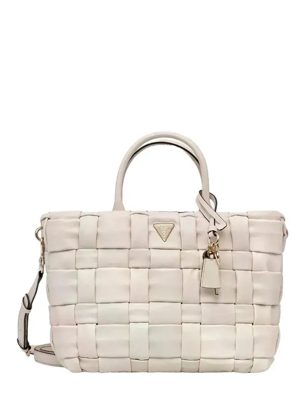 Guess Logo-detail Tote Bag - Neutrals