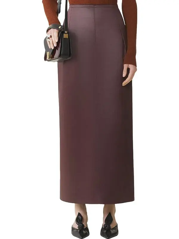 LANVIN Straight Skirt - Mocha