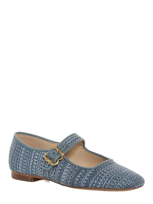 Sam Edelman Michaela Mary Jane Flats - Slate Sky