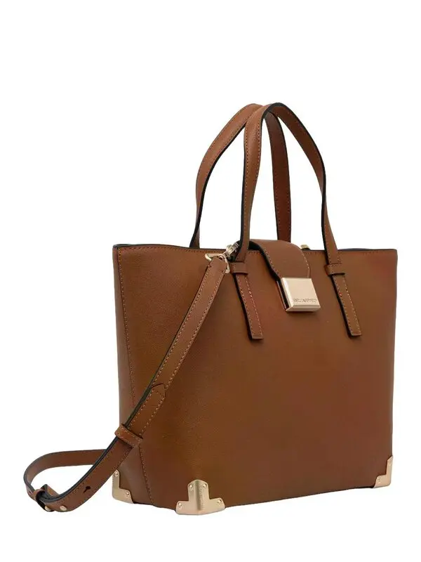Karl Lagerfeld Tote Bag With Logo Detail - Brown