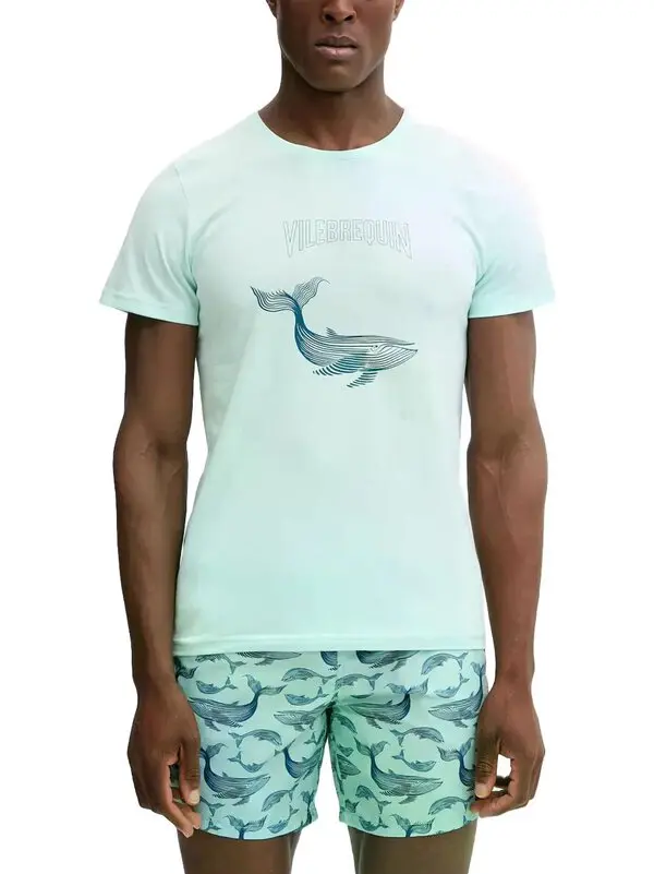 Vilebrequin Whale-print T-shirt - Green