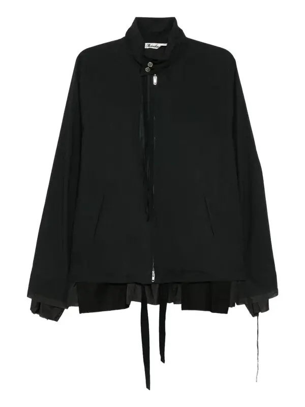 MIDORIKAWA Cotton Zip-up Jacket - Black