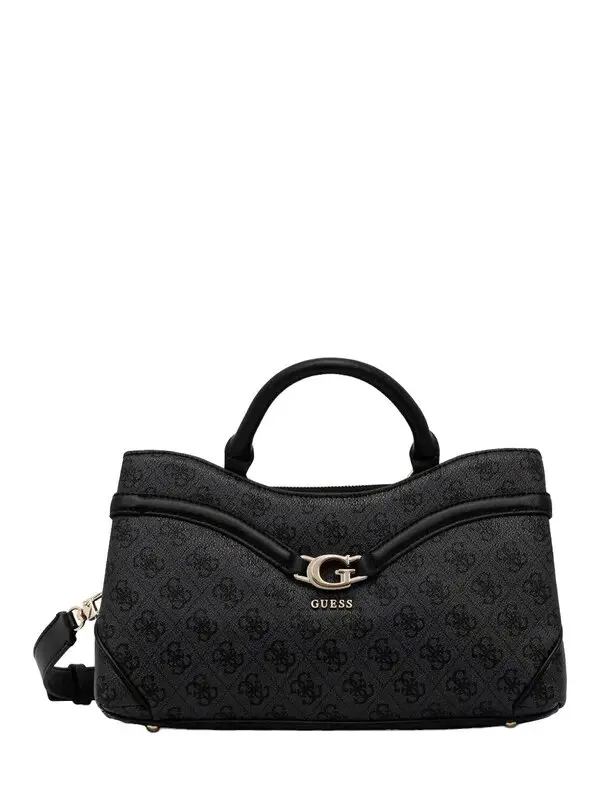 Guess Dea 4g-logo Tote Bag - Black