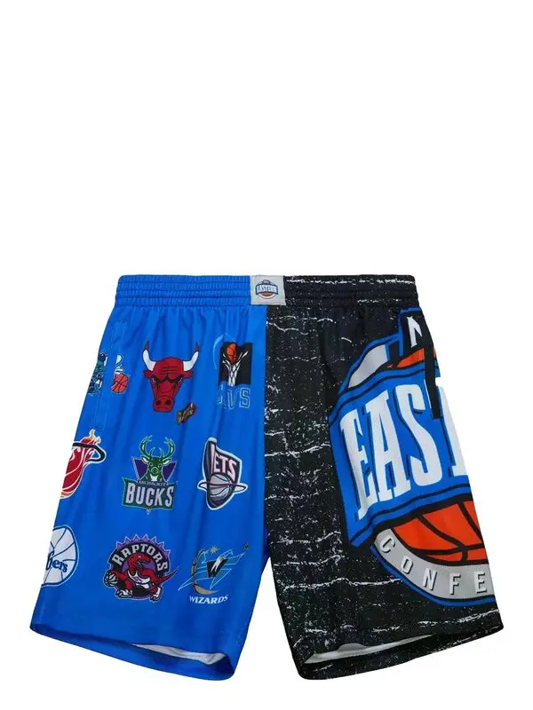 Mitchell & Ness All Star East Jumbotron 3.0 Shorts - Blue