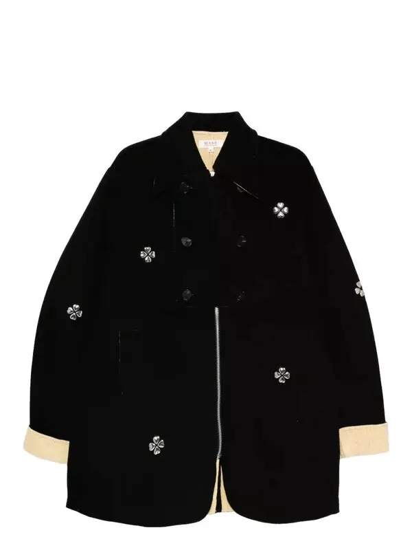 MASU Clover Coat - Black