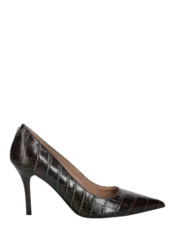 Guess Pointy Crocodile Pumps - Brown