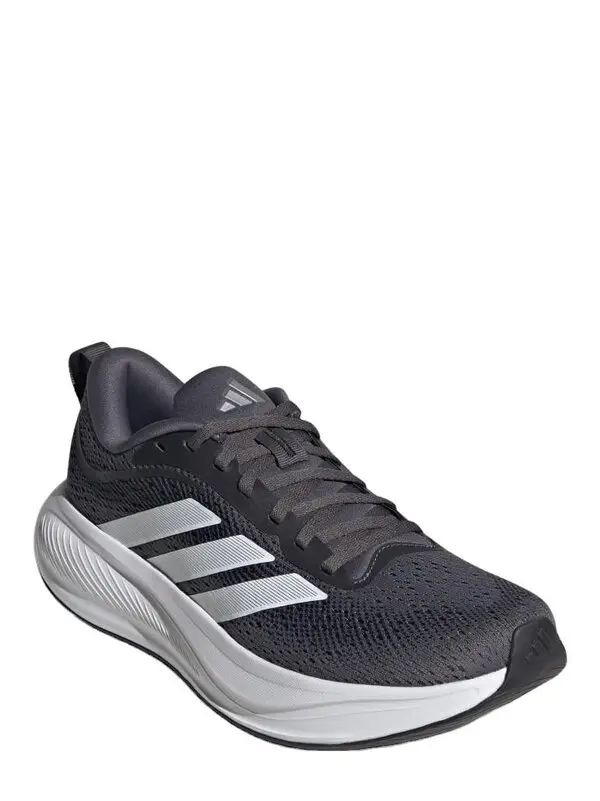 Adidas Response Pace Running Shoes - Core Black / Cloud White / Silver Metallic