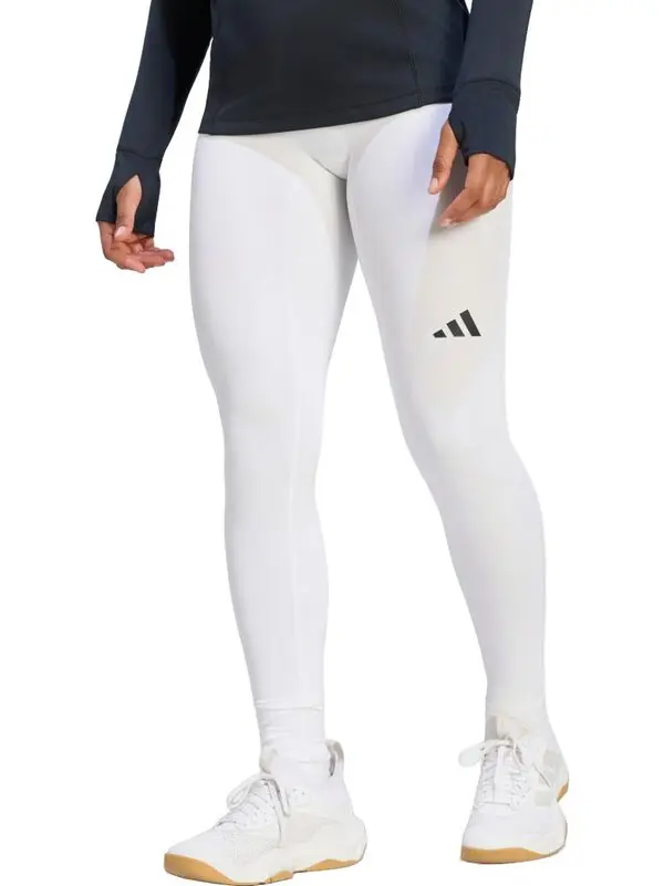 Adidas Volleyball Long Leggings - White