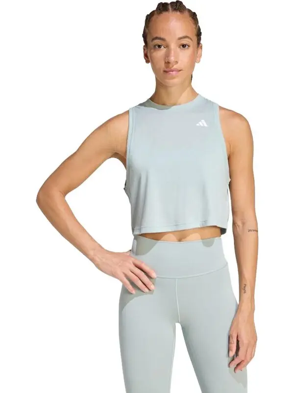 Adidas Train Essentials Boxy Tank Top - Wonder Sage