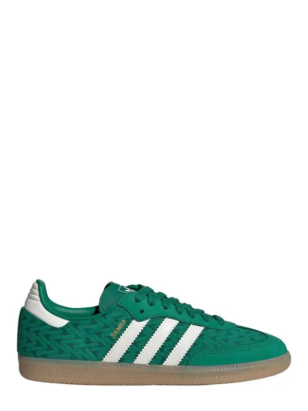 Adidas Samba Og Sneakers - Bold Green / Off White / Gold Metallic