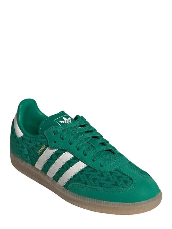 Adidas Samba Og Sneakers - Bold Green / Off White / Gold Metallic