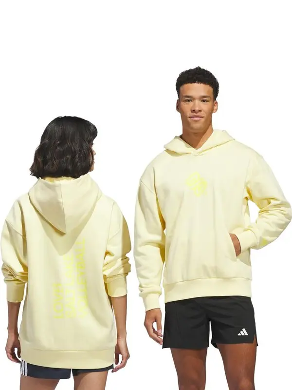 Adidas Lovb Salt Lake Graphics Hoodie - Almost Yellow
