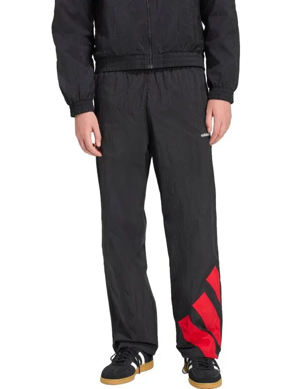 Adidas Track Pant Black - Black / Better Scarlet
