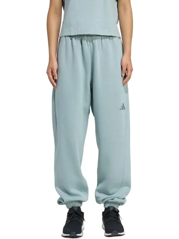 Adidas All Szn Fleece Loose Pants - Wonder Sage