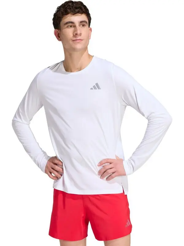 Adidas Adi365 Running Climacool Iconic Longsleeve Shirt - White