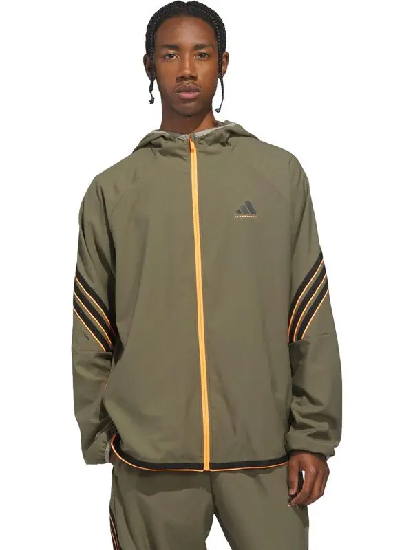 Adidas Crazy Lite Track Jacket - Olive Strata