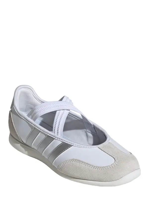 Adidas Barreda Mary Jane Shoes - Cloud White / Silver Metallic / Off White