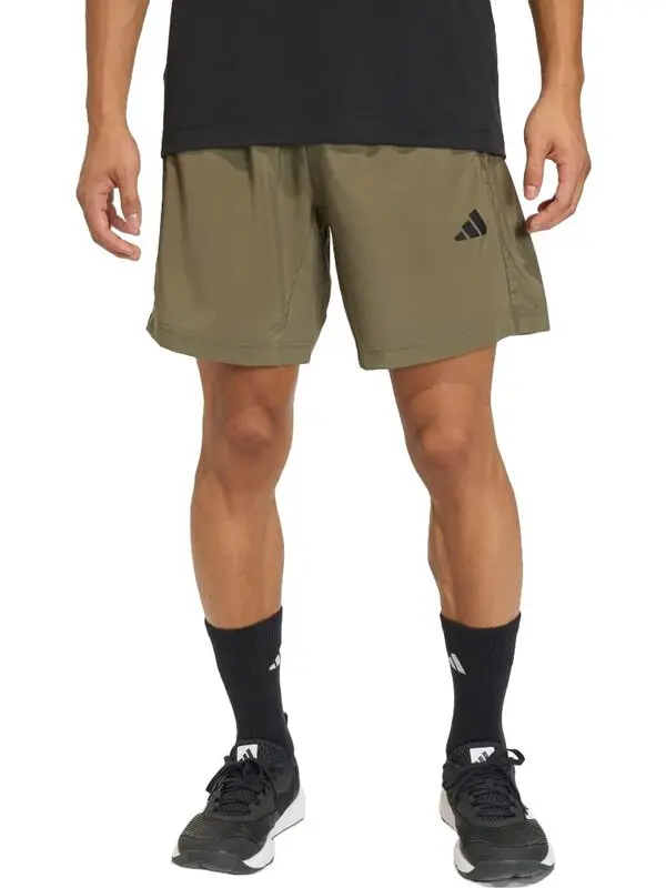 Adidas Woven Training Shorts - Olive Strata