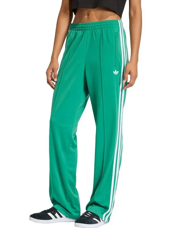 Adidas Firebird Classic Track Pants - Bold Green / White