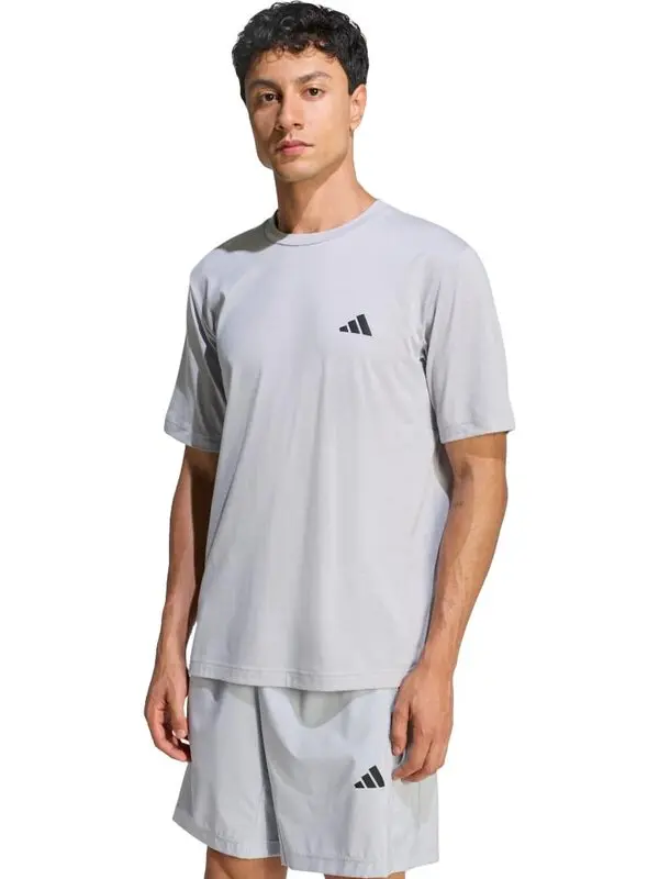 Adidas Workout Essentials Feelready T-shirt - Halo Silver
