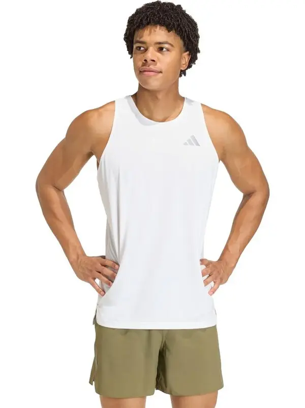 Adidas Adi365 Running Climacool Iconic Tank - White