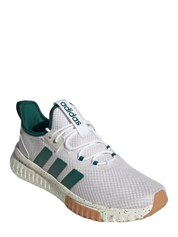 Adidas Kaptir 4.0 Lace Up Sneakers - Cloud White / Collegiate Green / Off White