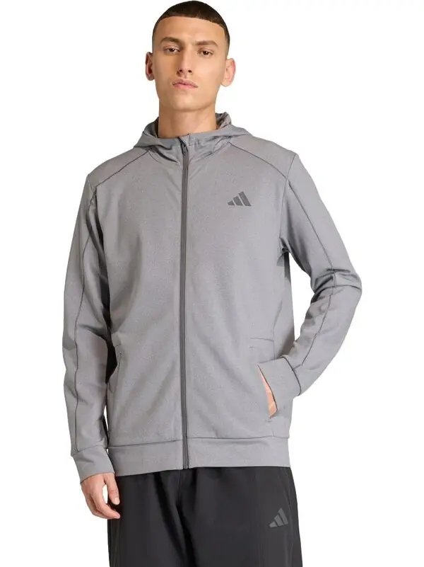 Adidas Puremotion Zip-up Jacket - Grey Five Mel