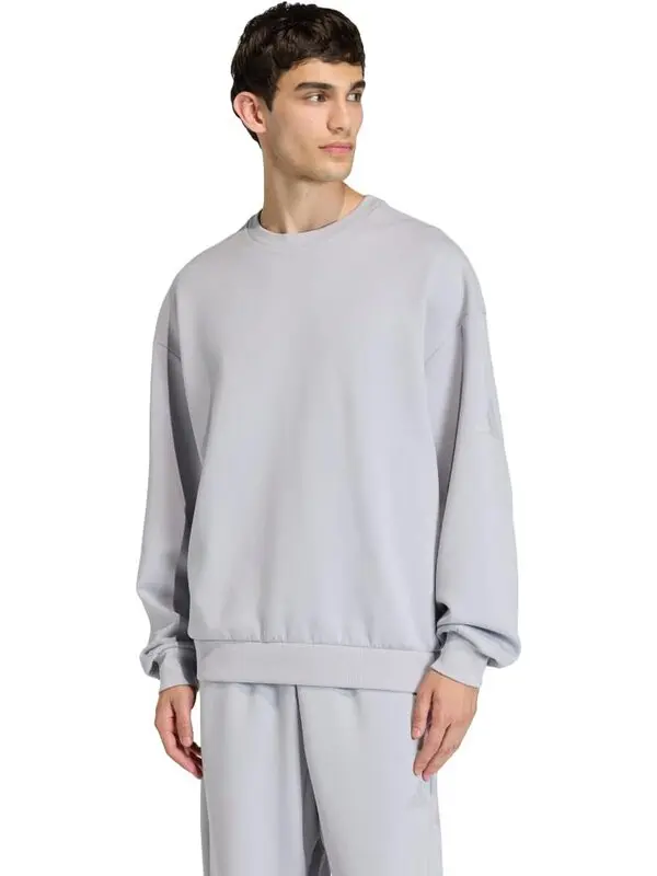 Adidas Soft Lux Sweatshirt - Halo Silver