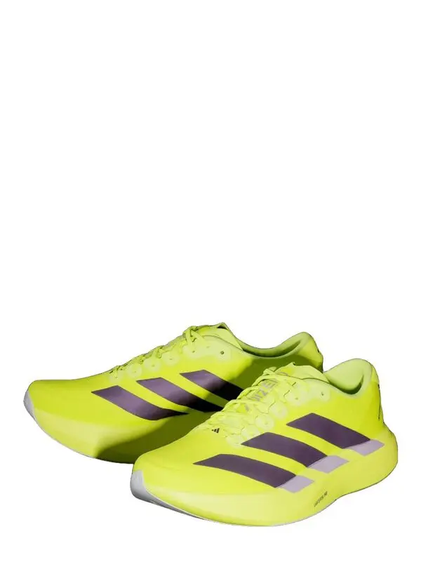 Adidas Adizero Evo Sl Woven Shoes - Solar Yellow / Aurora Plum / Powder Plum