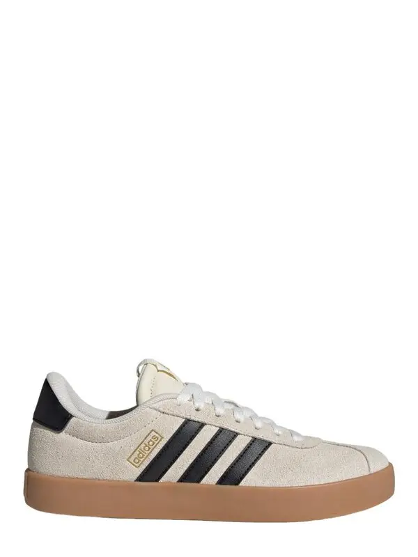 Adidas Vl Court 3.0 Sneakers - Cream White / Core Black / Gold Metallic
