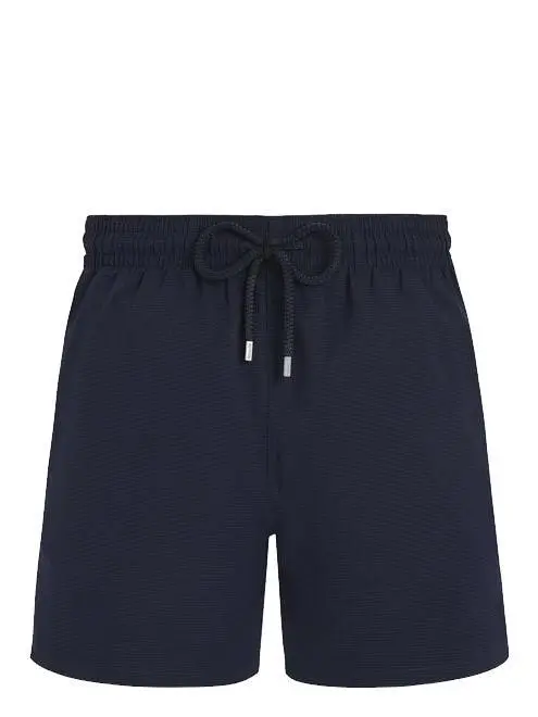Vilebrequin Micro-perforated Ultra-light And Packable Swim Shorts - Blue