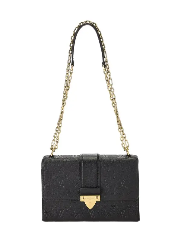 LOUIS VUITTON Monogram Empreinte Saint Sulpice - Black