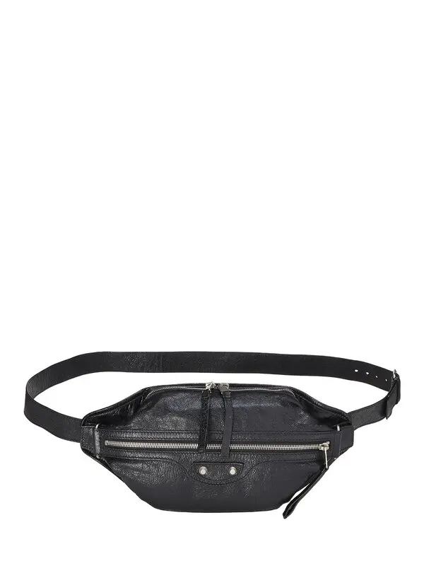 Balenciaga Agneau Neo Lift Belt Bag - Black