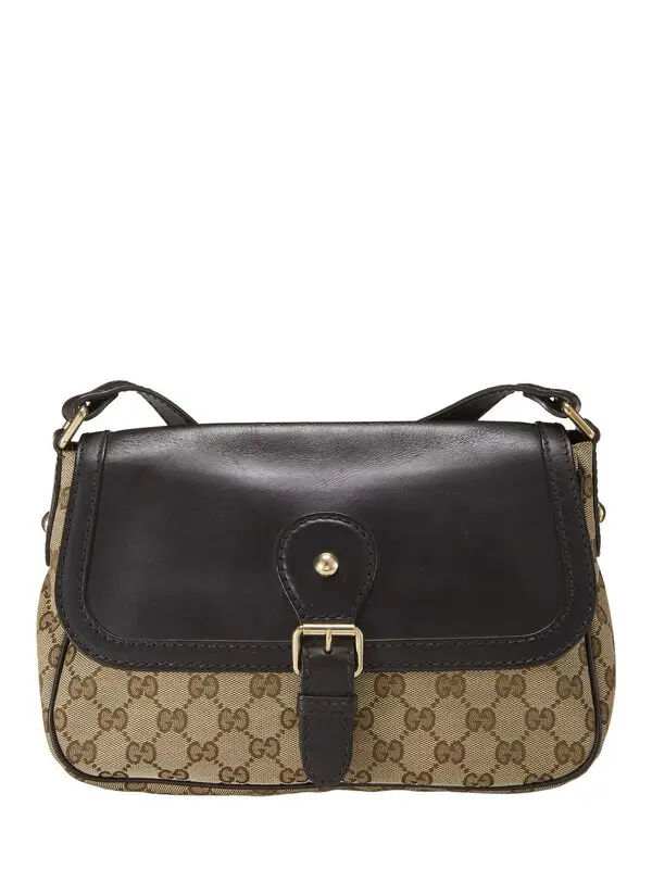 Gucci Original Gg Sukey Crossbody - Brown
