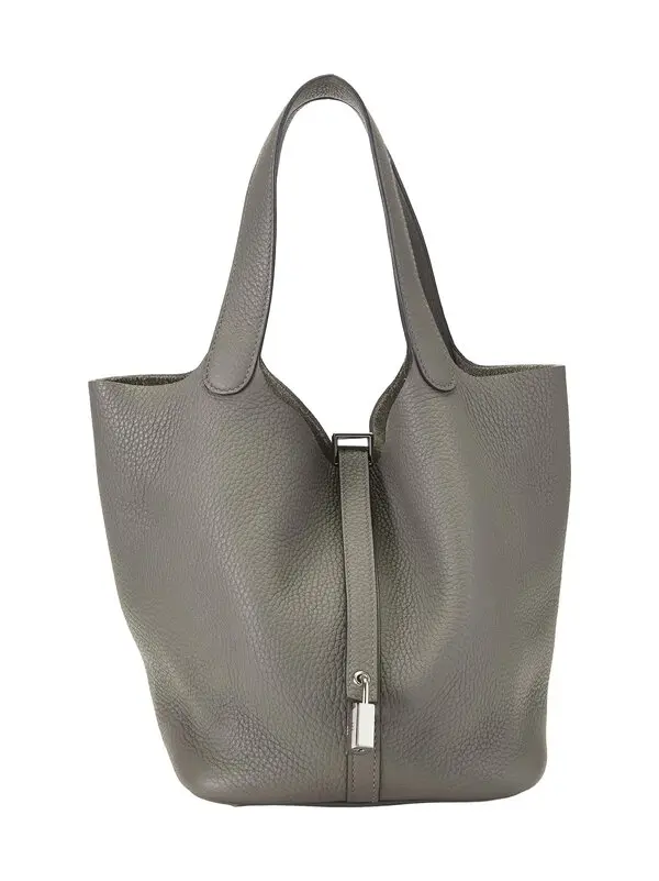Hermès Clemence Picotin Lock 22 - Grey