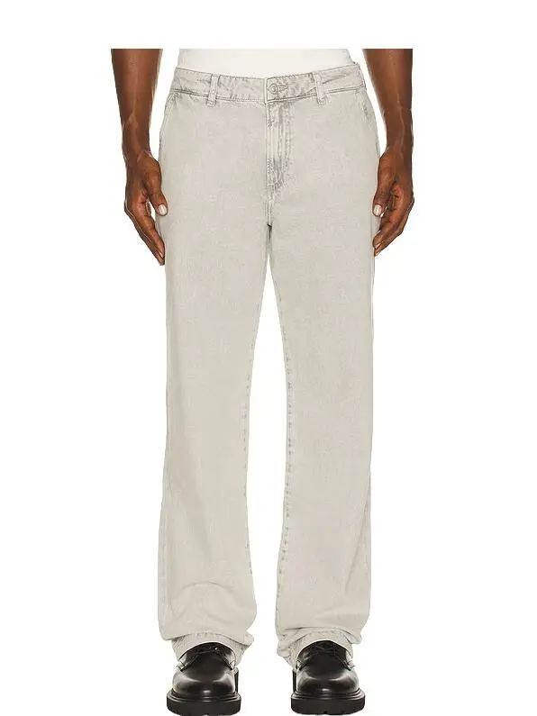 Paige Roseland Denim Trouser - Grey
