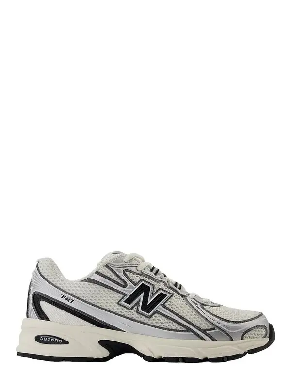 NEW BALANCE 740 Sneakers - Sea Salt/black/silver Metallic