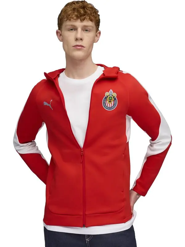 PUMA Chivas Hooded Jacket - Red