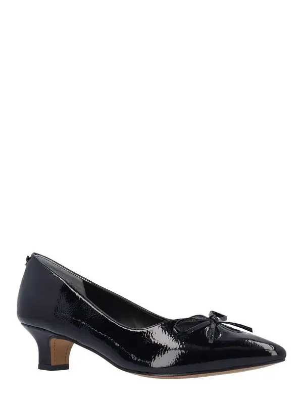 J. Reneé Calinda Kitten Heel Pumps - Black