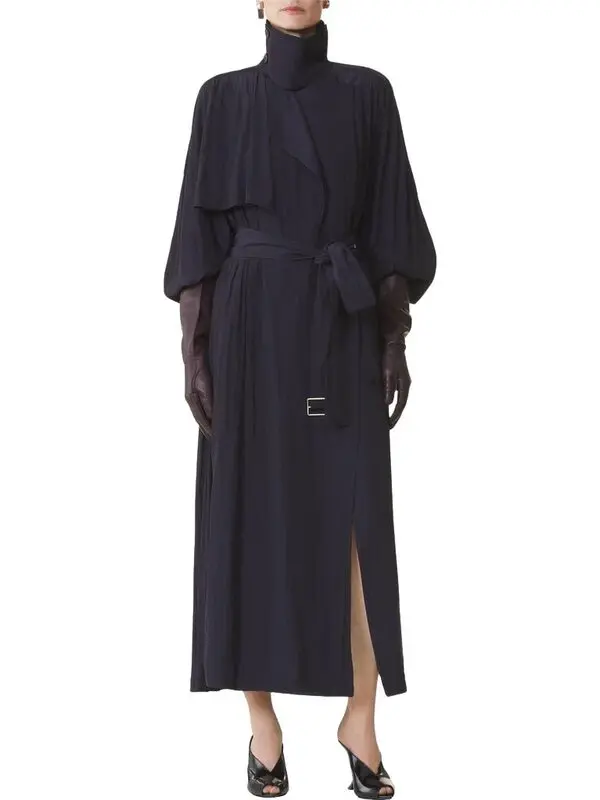 LANVIN Trench Coat In Charmeuse - Montana