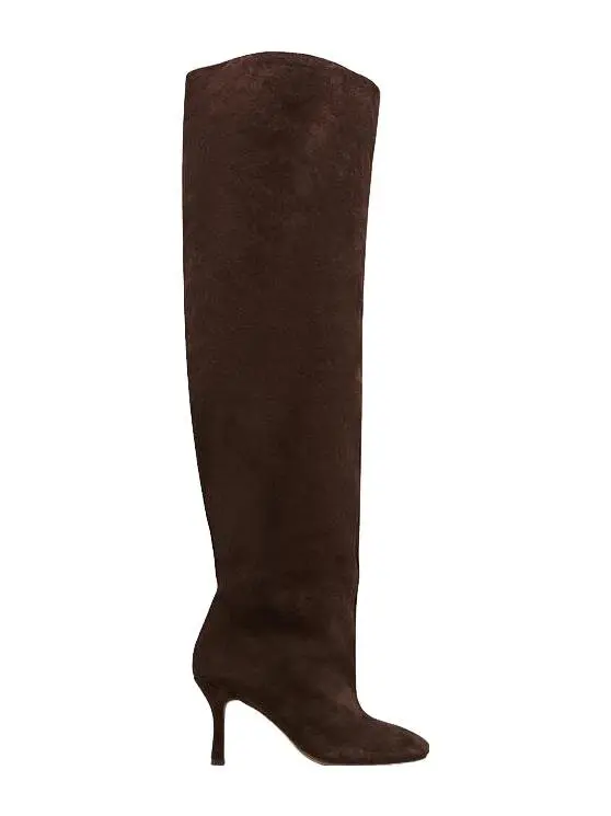 Steve Madden Allison Over-the-knee Boots - Brown Suede