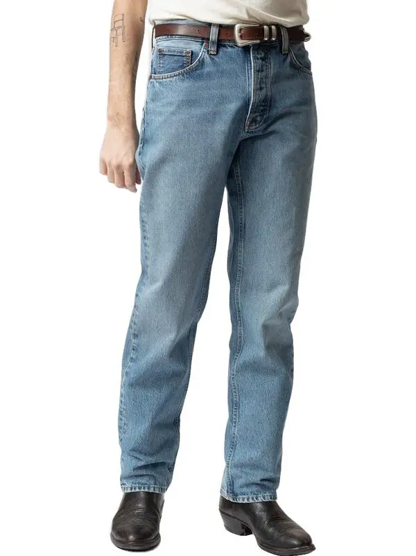 Nudie Jeans Rad Rufus Straight Leg Jeans - Indigo Blues