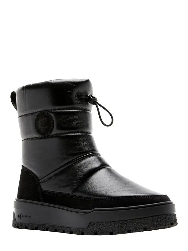 La Canadienne Eric Water Resistant Boots - Black Leather
