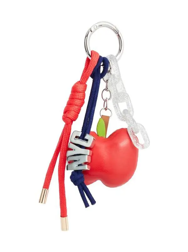 Chelsea28 Nyc Travel Bag Charm - Red Multi- Gold