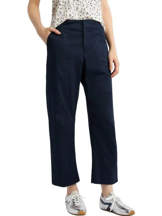 Rag & Bone Anita Stretch Cotton Ankle Pants - Salute