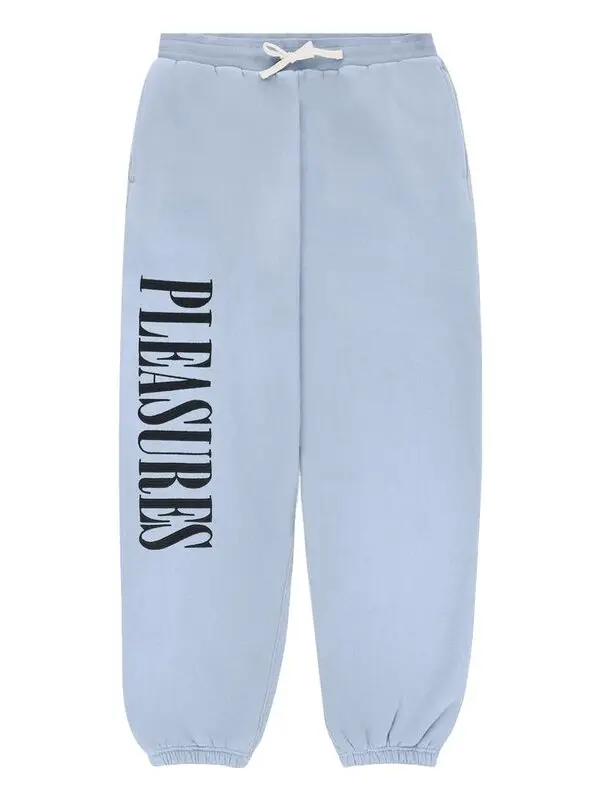 PLEASURES Onyx Logo Joggers - Slate