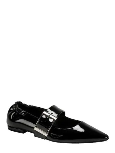Dkny Cormic Mary Jane Pointed Toe Flat - Black