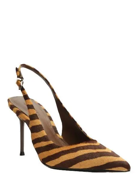 Schutz Paola Slingback Pump - Natural Calf Hair