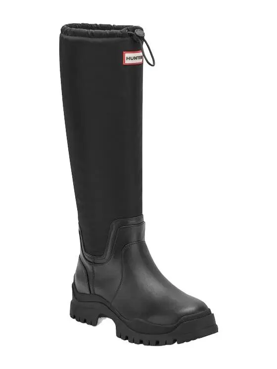 Hunter Tall Rain Boots - Black/black